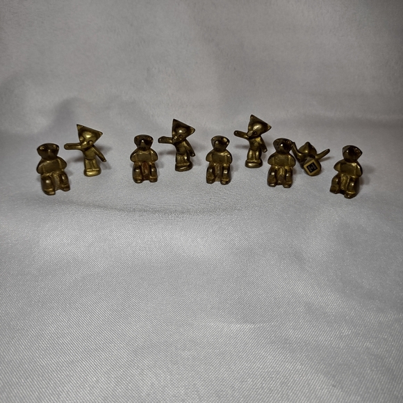 Other | Vintage Miniature Brass Figurines | Poshmark